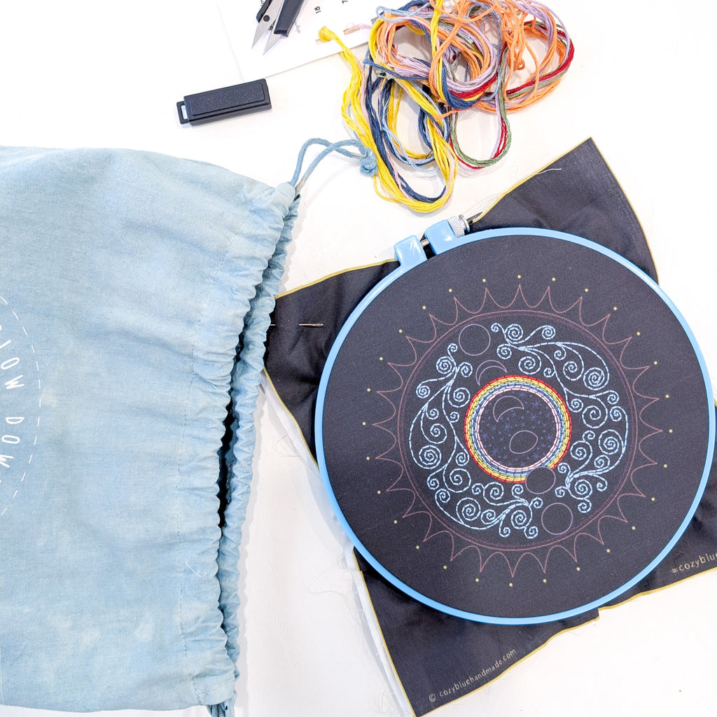alignment embroidery kit – cozyblue