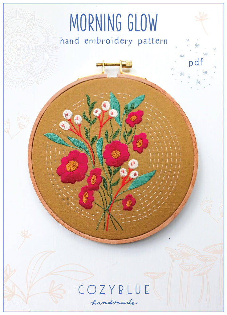 morning glow PDF pattern – cozyblue