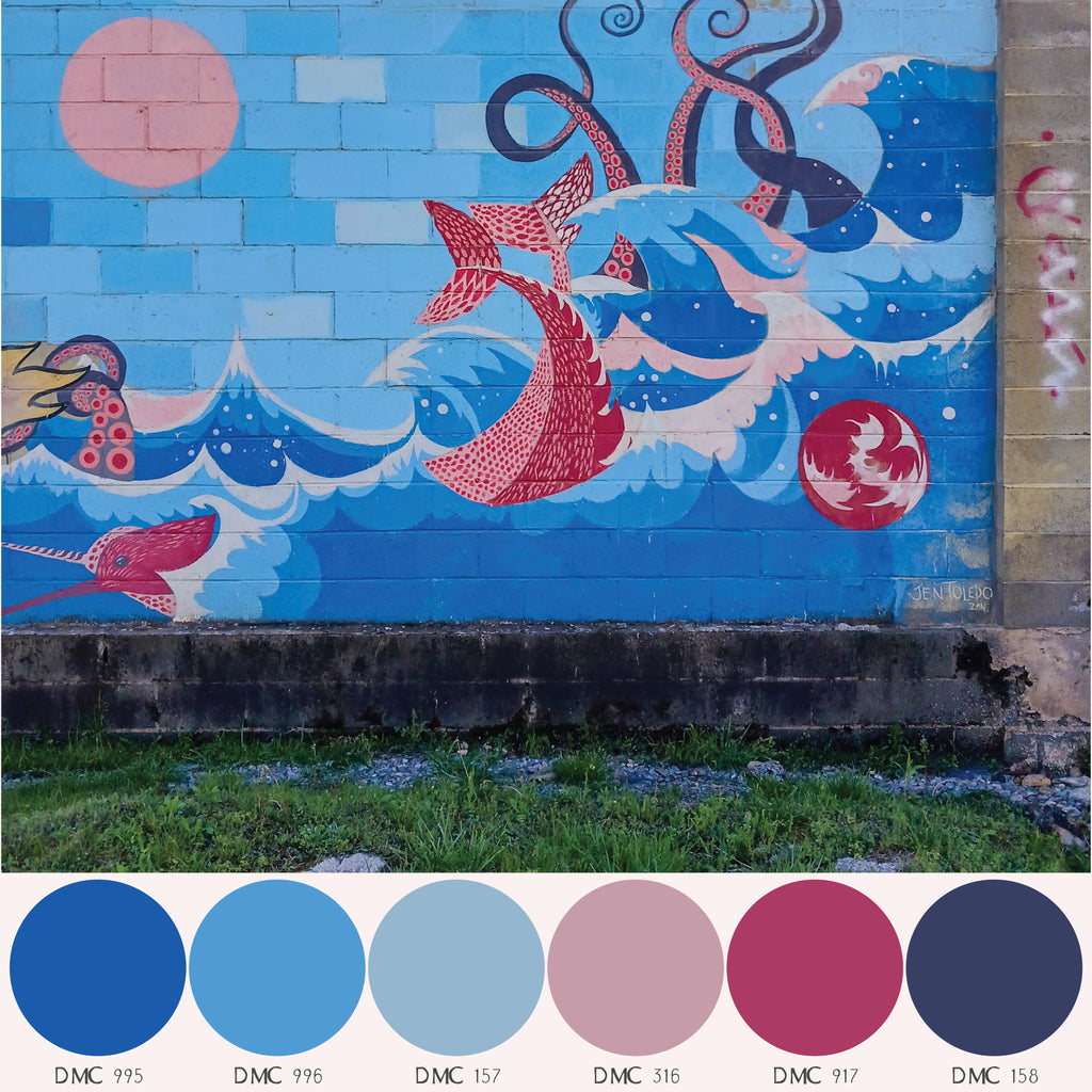 color stories: RAD street art – cozyblue