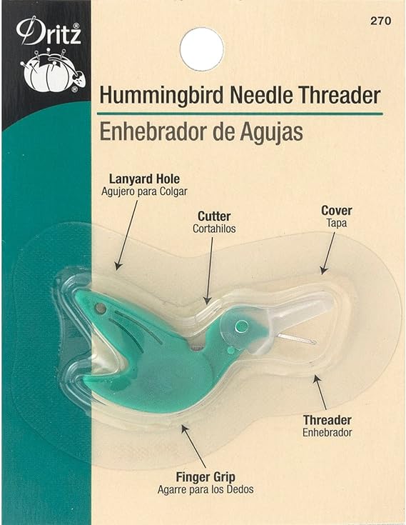 hummingbird needle threader – cozyblue