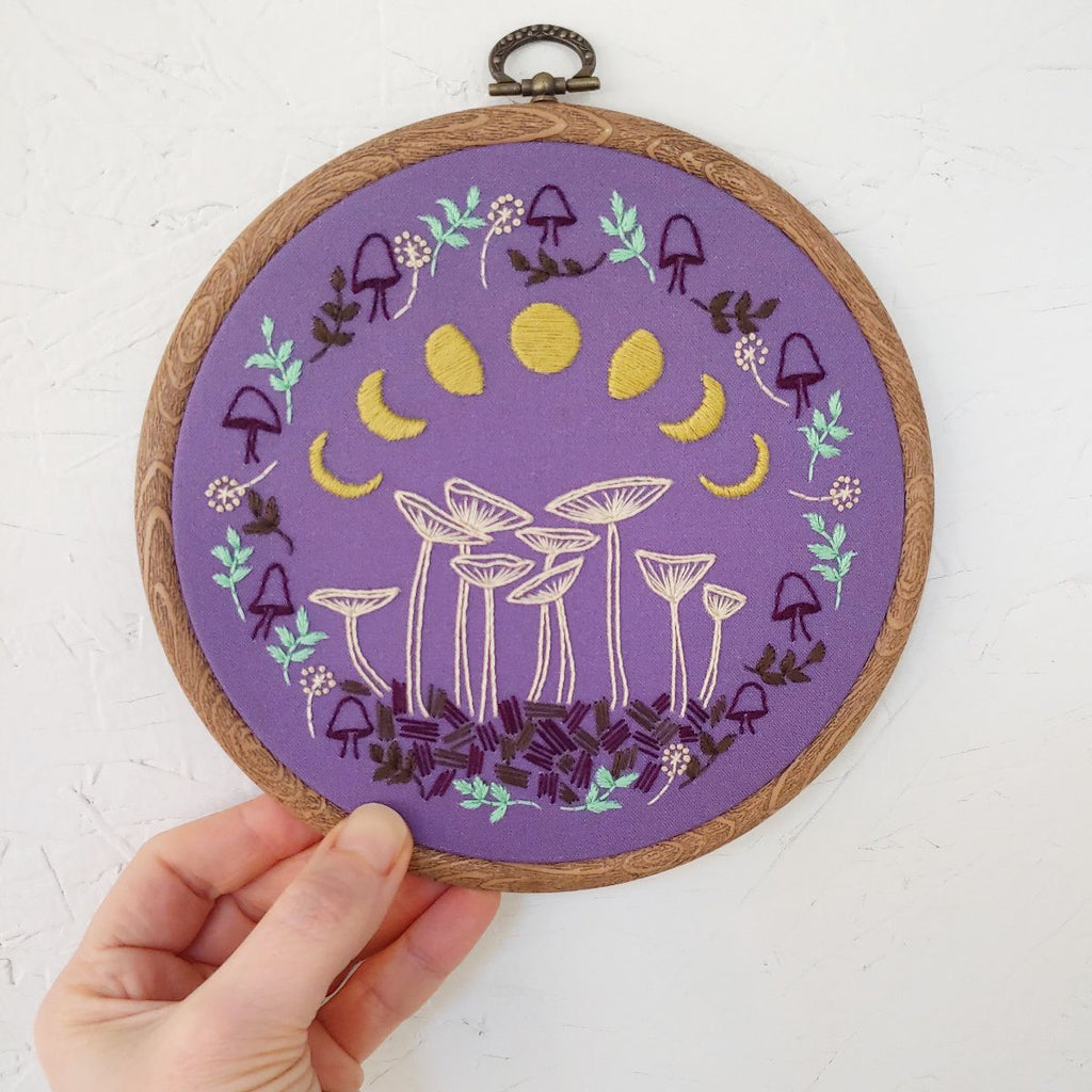 fairy ring PDF embroidery pattern – cozyblue