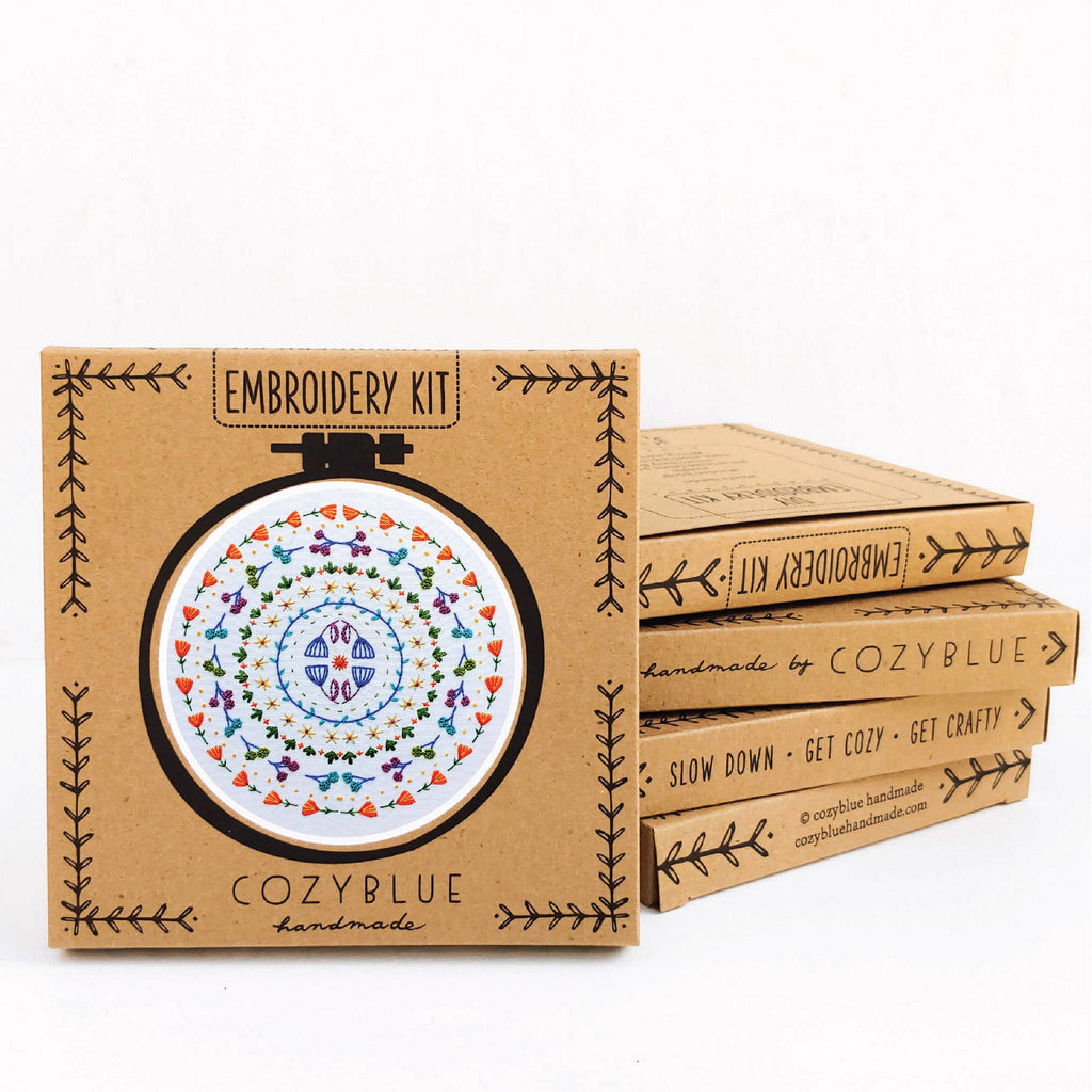 stitches in the round embroidery kit [last chance!] – cozyblue