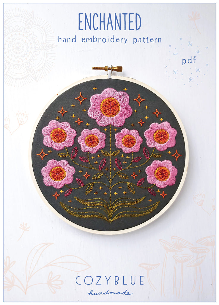 enchanted PDF pattern – cozyblue